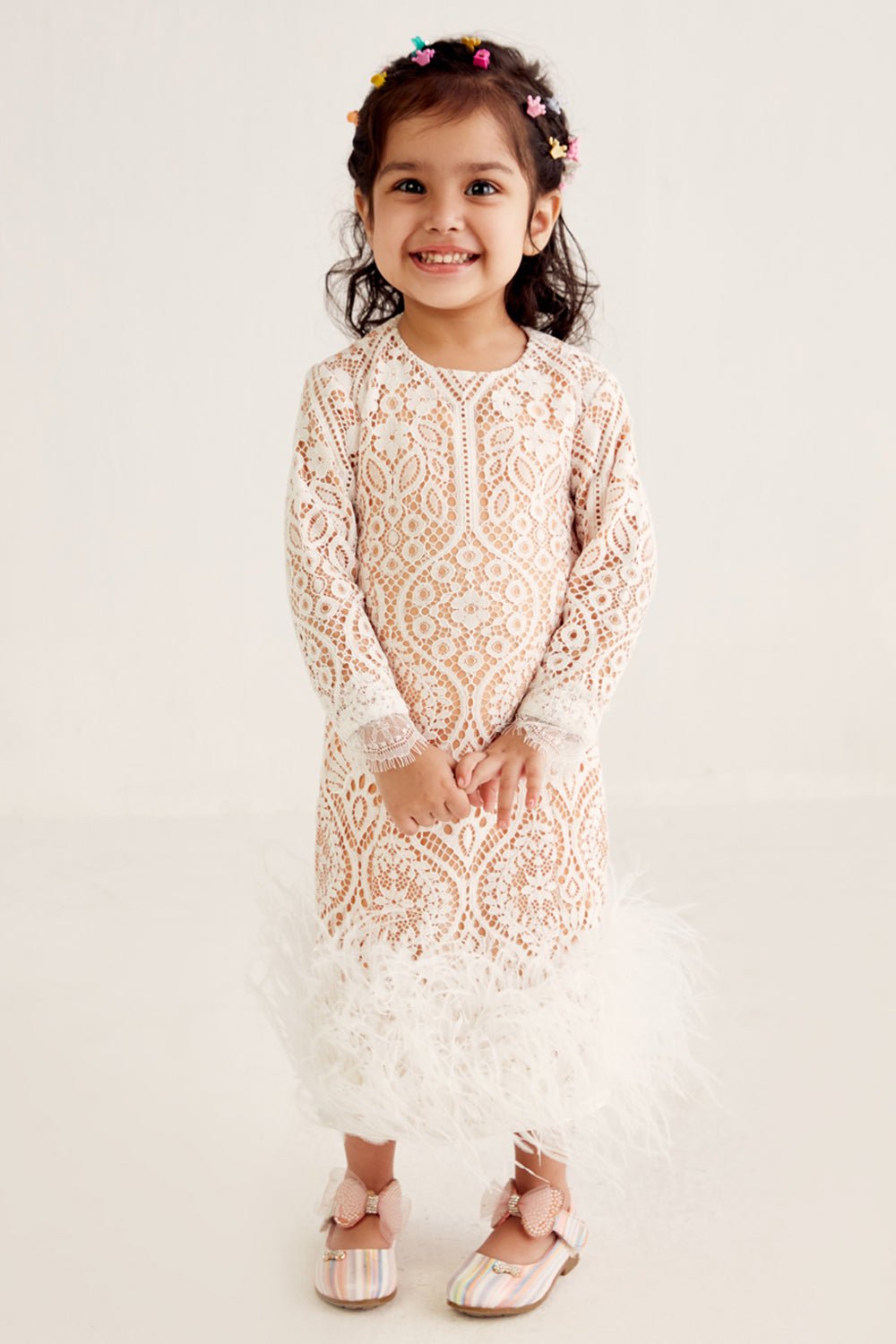 White Midi Dress – Zabella